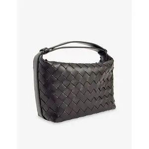 Bottega Veneta Mini Leather Top-handle Bag - Fondant-gold