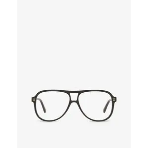 Gucci Gg1044o Aviator Optical Glasses - Black