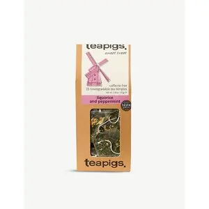 TEAPIGS Caffeine-free Liquorice And Peppermint Tea Box Of 15 - One-color