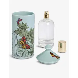 FORNASETTI Farfalle E Balaustra Room Spray And Ceramic Jar 100ml