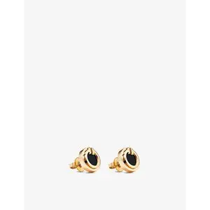 Tiffany & Co. T 18ct Yellow- And Onyx Earrings