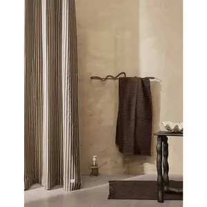 FERM LIVING Chambray Cotton Shower Curtain 205cm