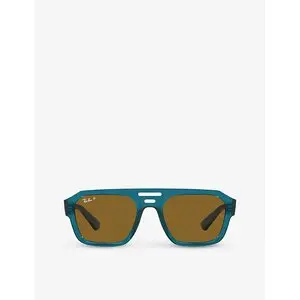 Ray-ban Rectangle Acetate Sunglasses