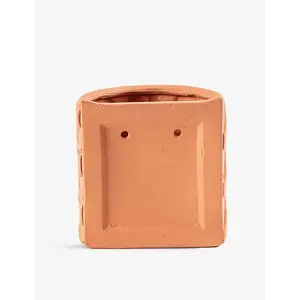 SELETTI Magna Graecia Onde Terracotta Wall Vase 25cm