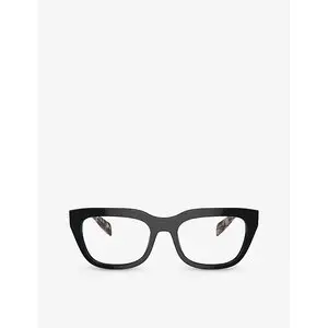 Prada Rectangle-frame Optical Glasses - Black