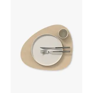 LIND DNA Nupo Large Leather Placemat - Sand