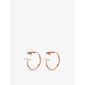 Tiffany & Co. T 18ct Hoop Earrings