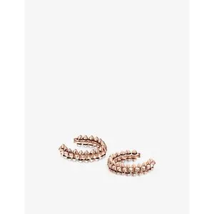 CARTIER Clash De 18ct Rose-gold Hoop Earrings