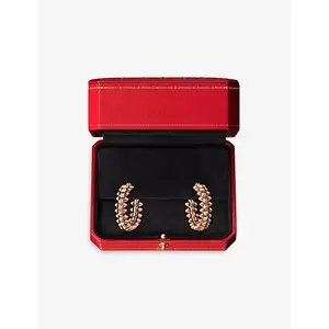 CARTIER Clash De 18ct Rose-gold Hoop Earrings