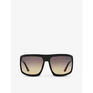 TOM FORD Clint Square Frame Sunglasses