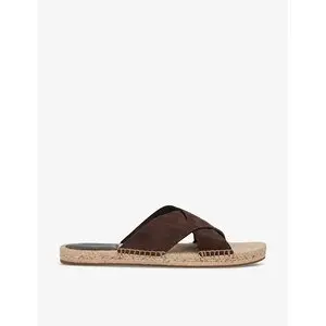 Ermenegildo Zegna Crossover Suede Espadrilles