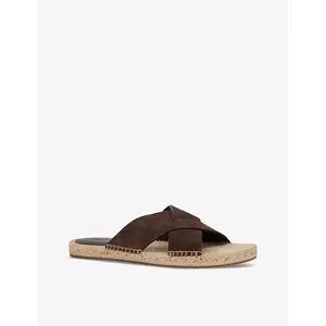 Ermenegildo Zegna Crossover Suede Espadrilles