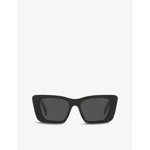 Prada Pr 08ys Butterfly Sunglasses - Black