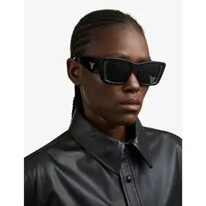 Prada Pr 08ys Butterfly Sunglasses - Black