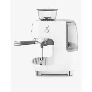 SMEG Egf03whuk Espresso Coffee Machine And Grinder - White