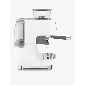 SMEG Egf03whuk Espresso Coffee Machine And Grinder - White