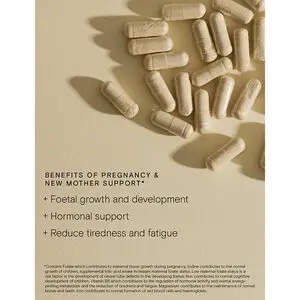 WILD NUTRITION Pregnancy + New Mother Support Supplements 90 Capsules