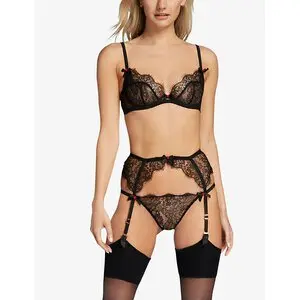 Agent Provocateur Lorna Lace Suspenders