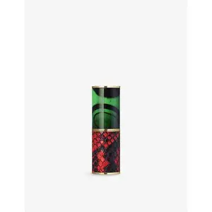 Dries Van Noten Lipstick Case - Malachite And Pu Red