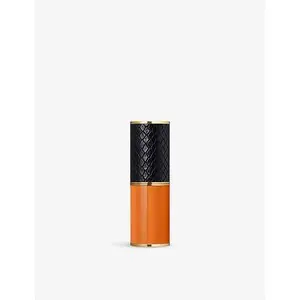 Dries Van Noten Lipstick Case Pu Black And Orange