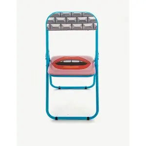 SELETTI Studio Job Blow Metal Folding Chair - None