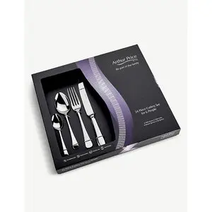 ARTHUR PRICE Georgian Stainless Steel Cutlery 24-piece Set
