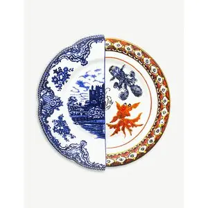SELETTI Hybrid Isaura Printed Porcelain Soup Plate 25.4cm - One-color
