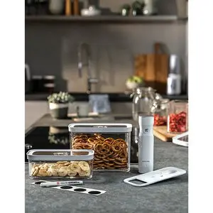 ZWILLING Fresh & Save Vacuum Cube Set Of Six - White/clear