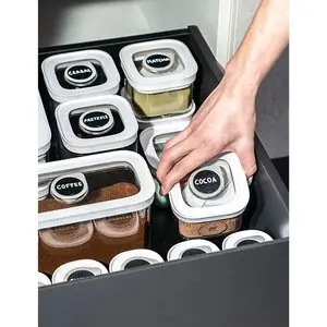 ZWILLING Fresh & Save Vacuum Cube Set Of Six - White/clear