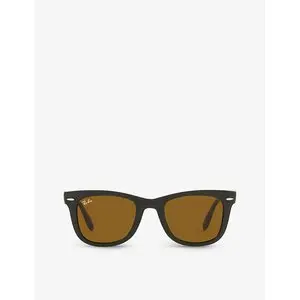 Ray-ban Folding Wayfarer Sunglasses - Green