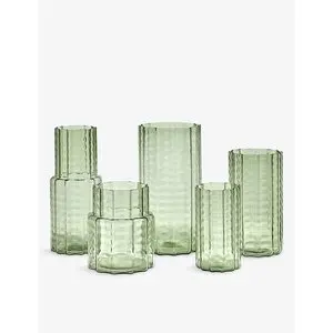 SERAX Wave Glass Vase 21cm