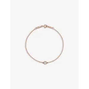 Tiffany & Co. Elsa Peretti Diamonds The Yard Bracelet - Rose Gold