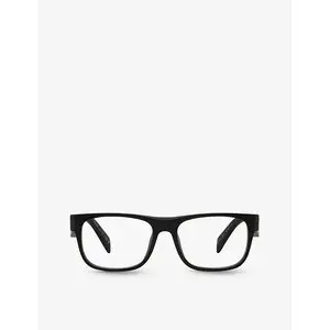 Prada Pr 22zv Pillow-frame Optical Glasses - Black