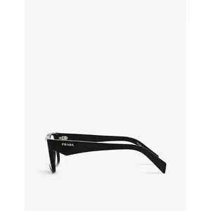 Prada Pr 22zv Pillow-frame Optical Glasses