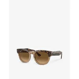 Ray-ban Mega Hawkeye Square Sunglasses - Brown