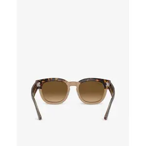 Ray-ban Mega Hawkeye Square Sunglasses - Brown