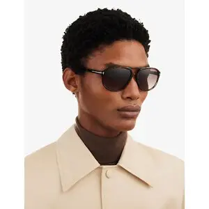 TOM FORD Jacob Aviator Sunglasses