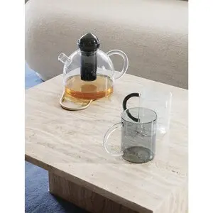 FERM LIVING Still Transparent Glass Teapot 1.25 L