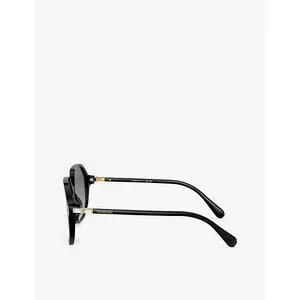 SWAROVSKI Sk6003 Irregular Sunglasses - Black