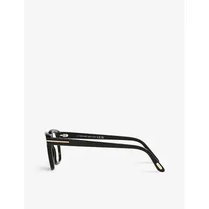 TOM FORD Ft5870 Rectangle-frame Optical Glasses - Black