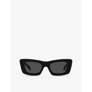 Prada Pr 13zs Cat-eye Sunglasses - Black