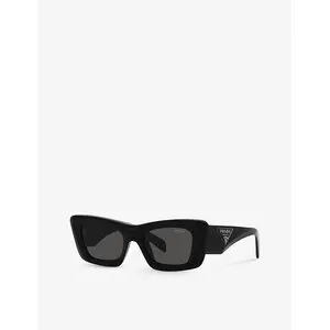 Prada Pr 13zs Cat-eye Sunglasses - Black