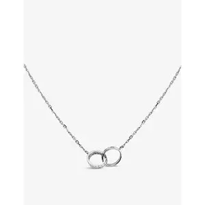 CARTIER Love 18ct White Gold Diamond Necklace - One-color