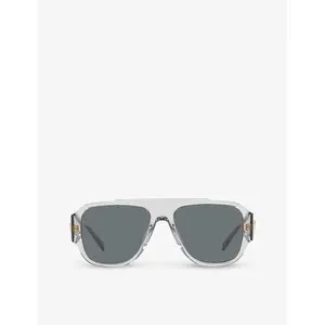 Versace Ve4436u Pillow-frame Sunglasses - Grey