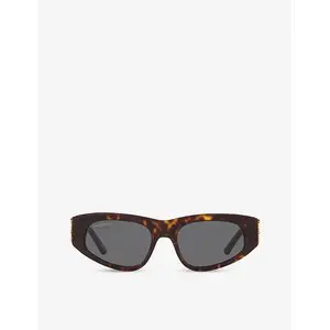Balenciaga Bb0095s Cat-eye Sunglasses - Brown
