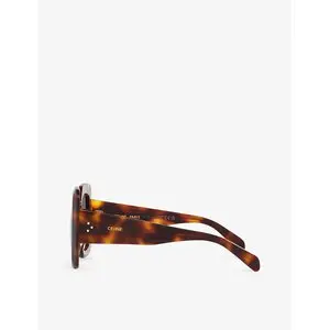 Celine Cl40263i Square-frame Sunglasses - Brown