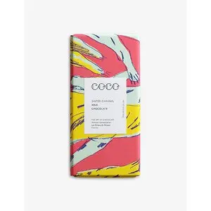 COCO CHOCOLATIER 40% Salted Caramel Milk Chocolate Bar 80g - One-color