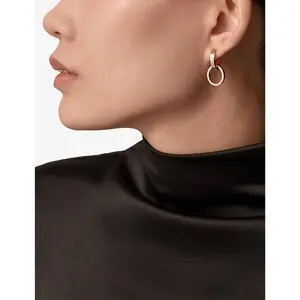 Cartier Love 18ct Hoop Earrings - Rose Gold