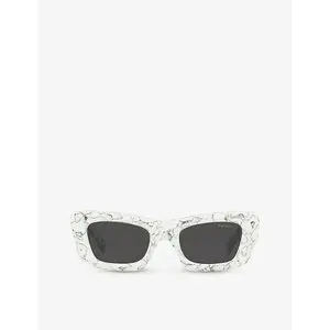 Prada Pr 13zs Cat-eye Sunglasses - White
