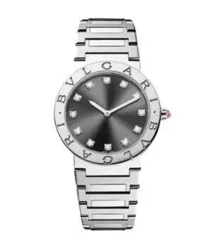 BVLGARI And Diamond Watch - Stainless Steel